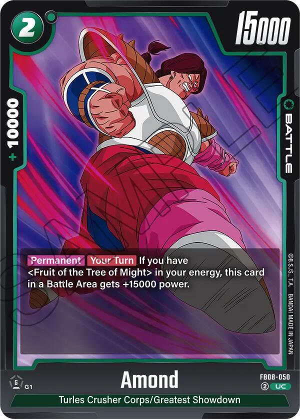 Amond FB08-050 Prices | Dragon Ball Fusion World Saiyan's Pride ...