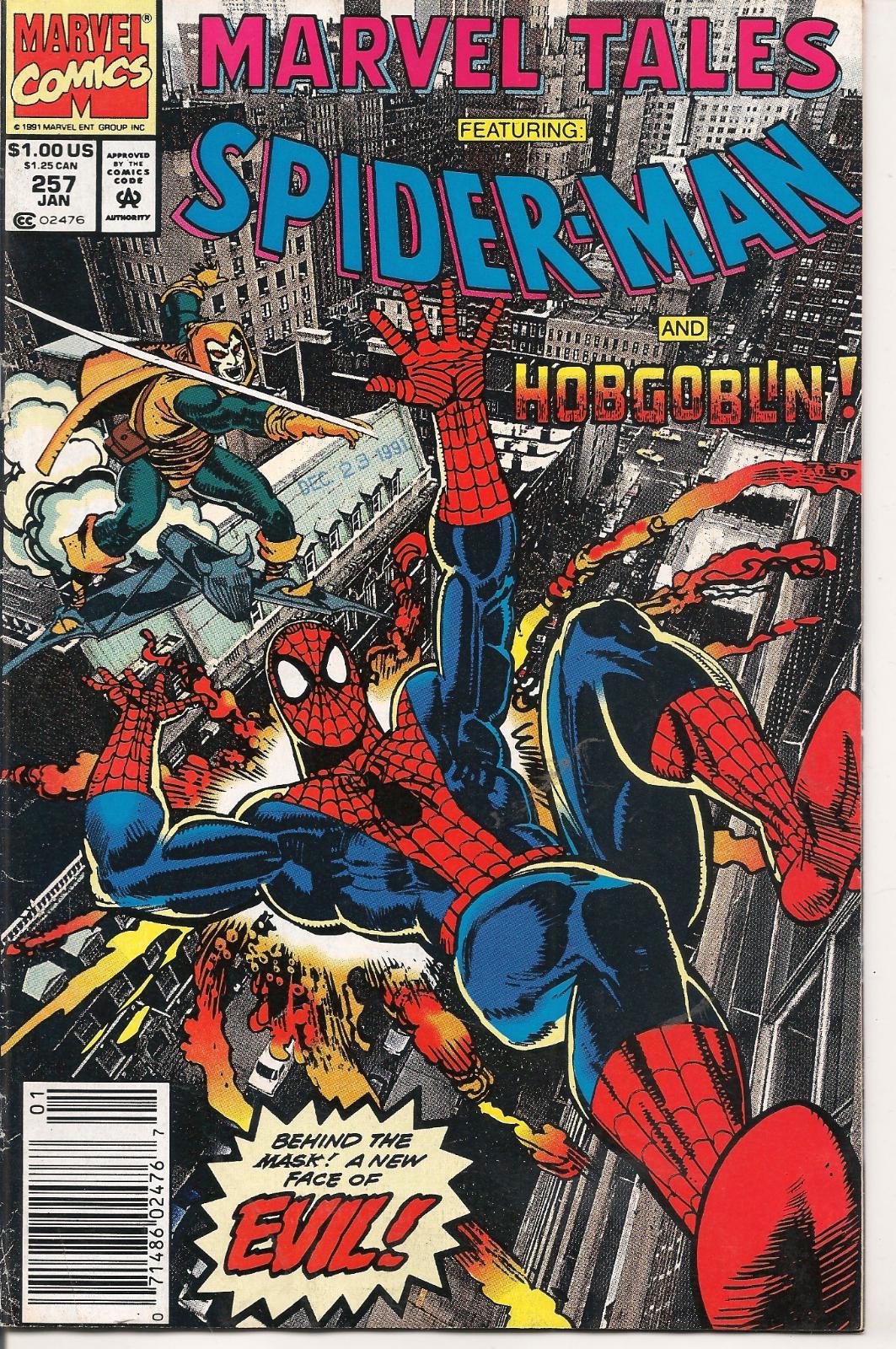 Marvel Tales [Newsstand] #257 (1992) Prices | Marvel Tales Series