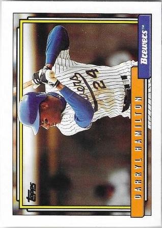 Darryl Hamilton #278 Prices | 1992 Topps | Baseball Cards