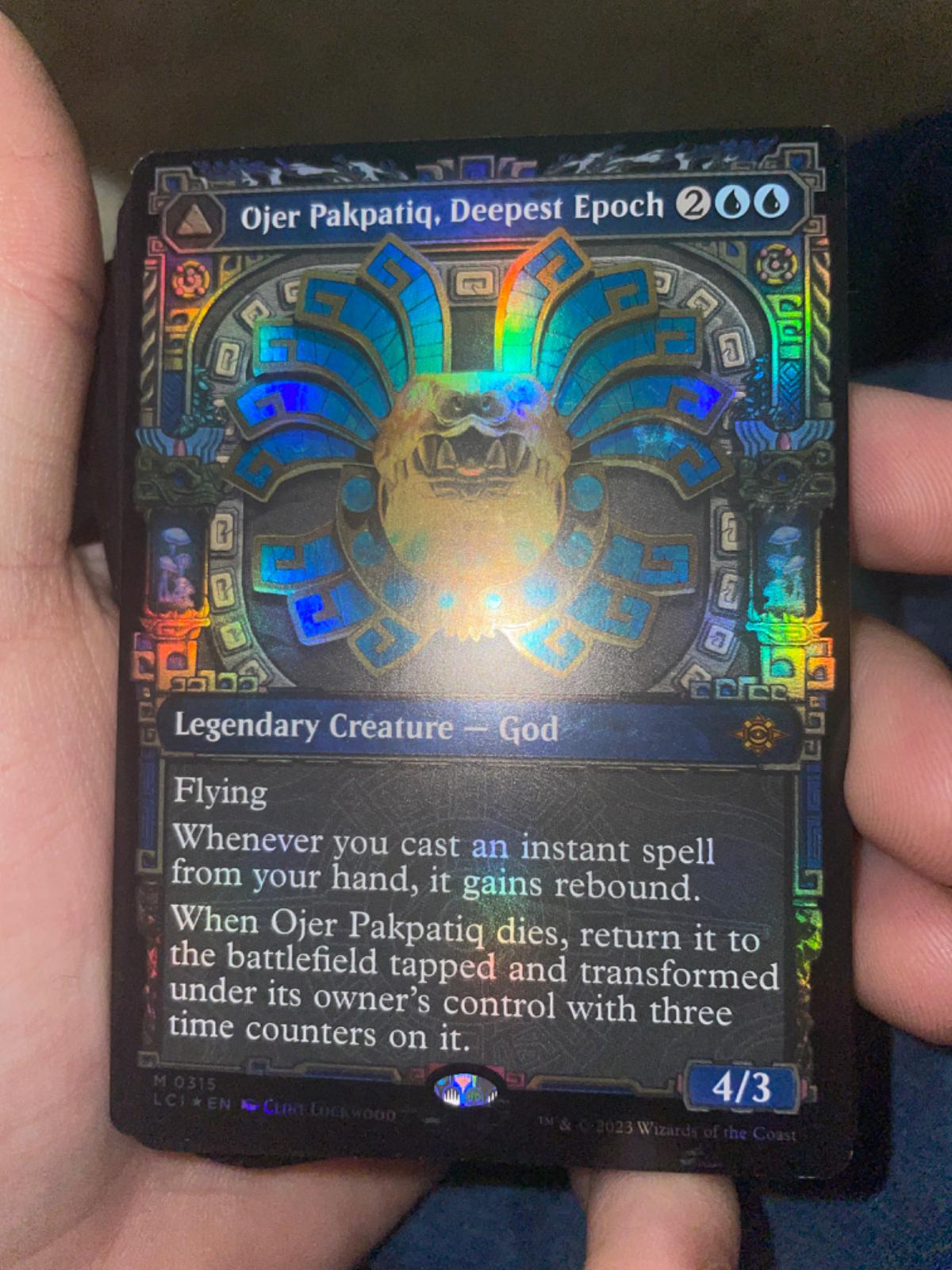 Ojer Pakpatiq, Deepest Epoch [Foil] #315 Prices | Magic Lost Caverns of ...
