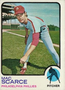 Mac Scarce #6 Prices | 1973 Topps | Baseball Cards