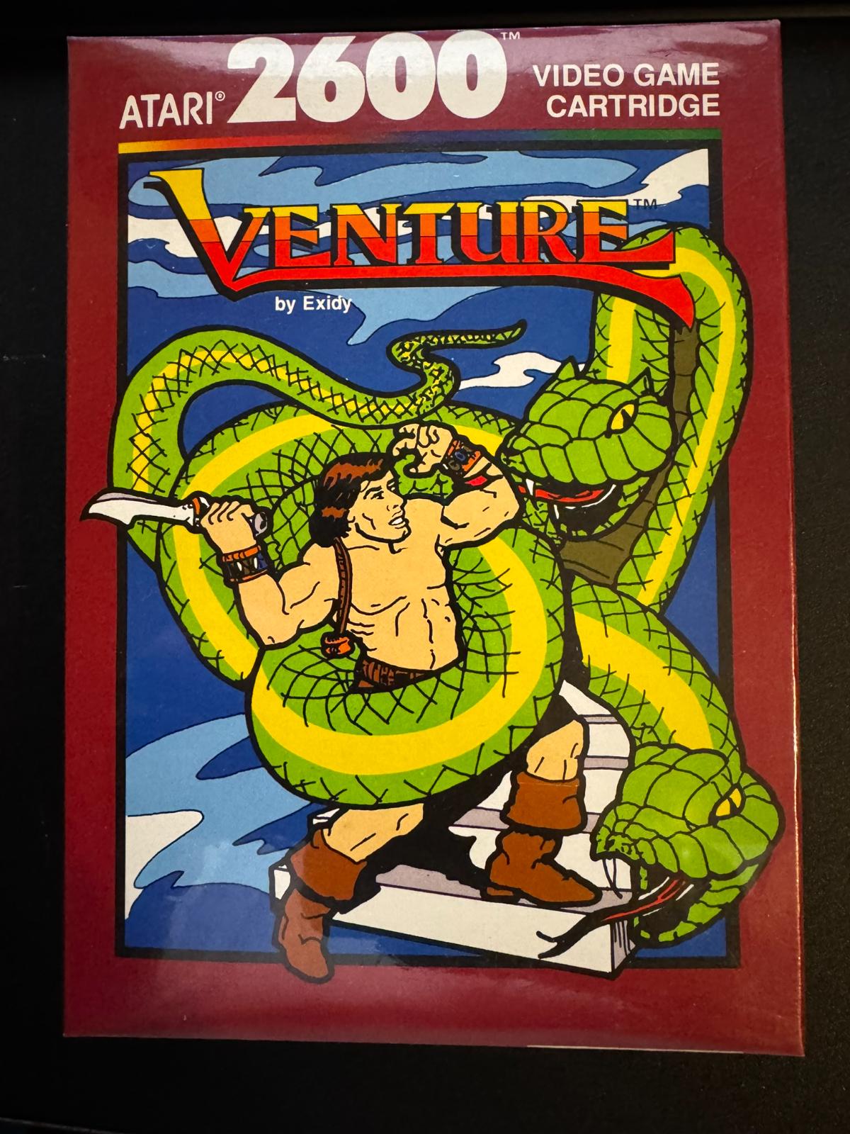 Venture | New Item, Box, and Manual | Atari 2600