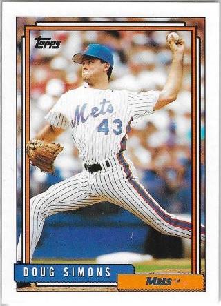 Doug Simons #82 Prices | 1992 Topps | Baseball Cards
