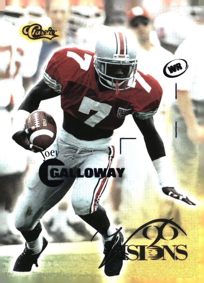 Joey Galloway #46 Prices | 1996 Classic Visions | Football Cards
