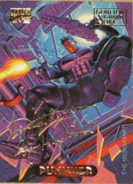 Punisher [Gold Foil Signature] #94 Prices | Marvel 1994 Masterpieces ...