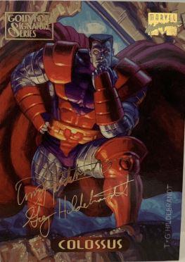 Colossus [Gold Foil Signature] #24 Prices | Marvel 1994 Masterpieces ...