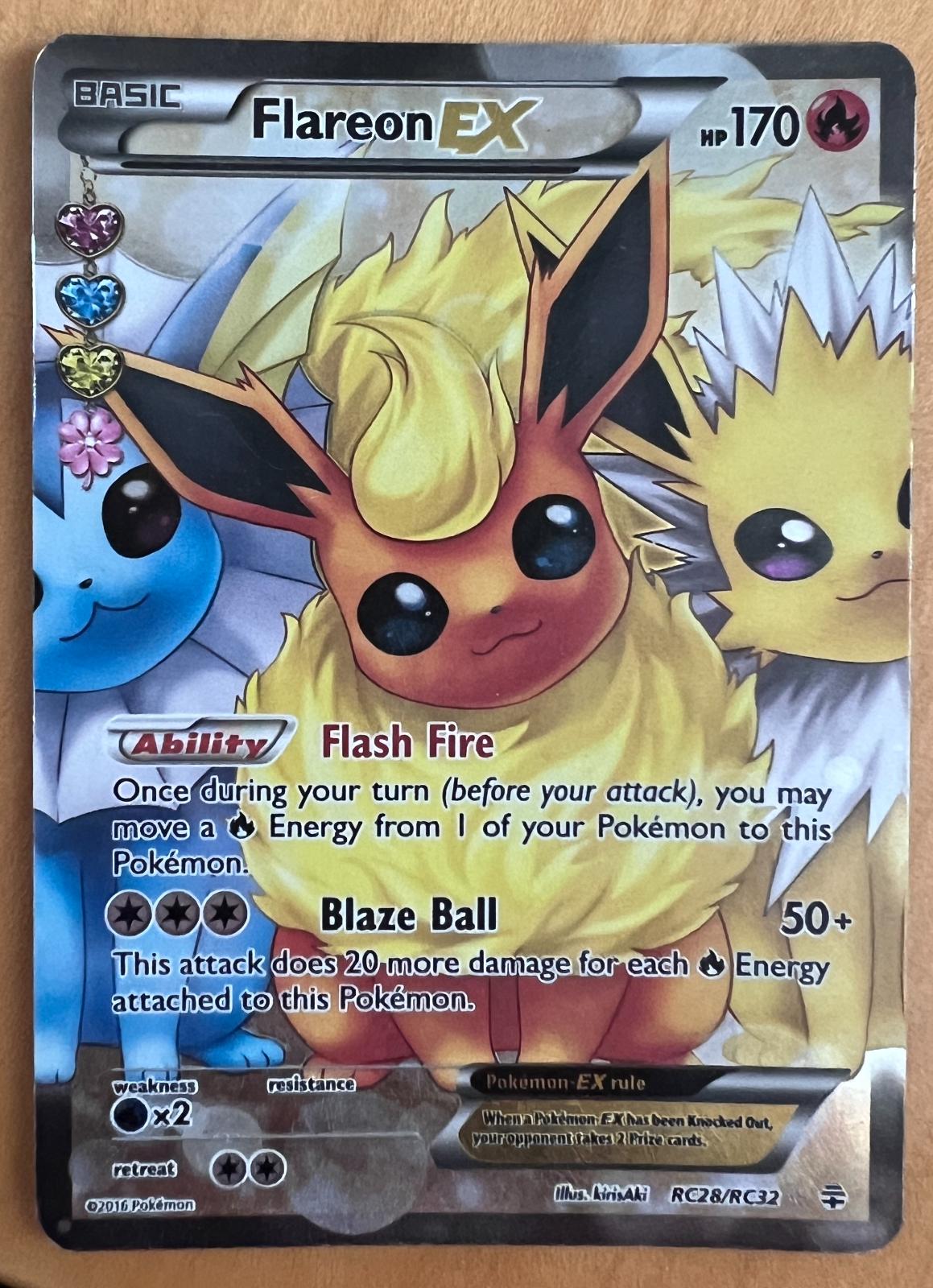 Flareon EX | Ungraded | Pokemon Generations