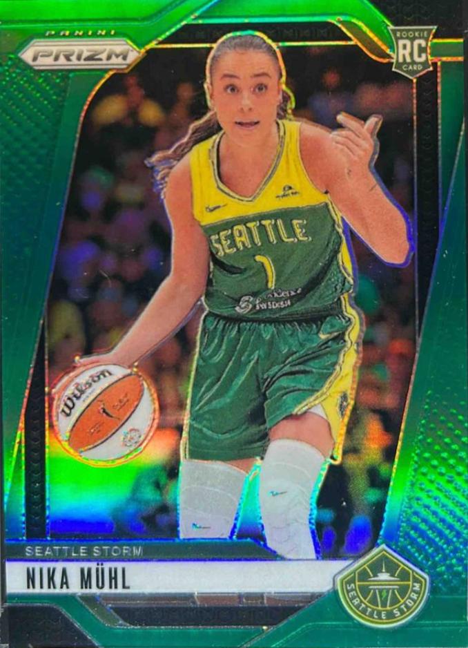 Nika Muhl [Green] #75 Prices | 2024 Panini Prizm WNBA | Basketball Cards