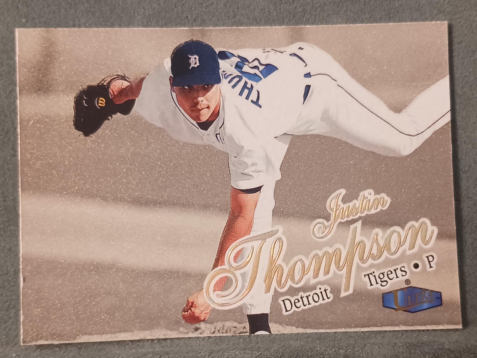 Justin Thompson [Gold Medallion] #189G Prices | 1998 Ultra | Baseball Cards