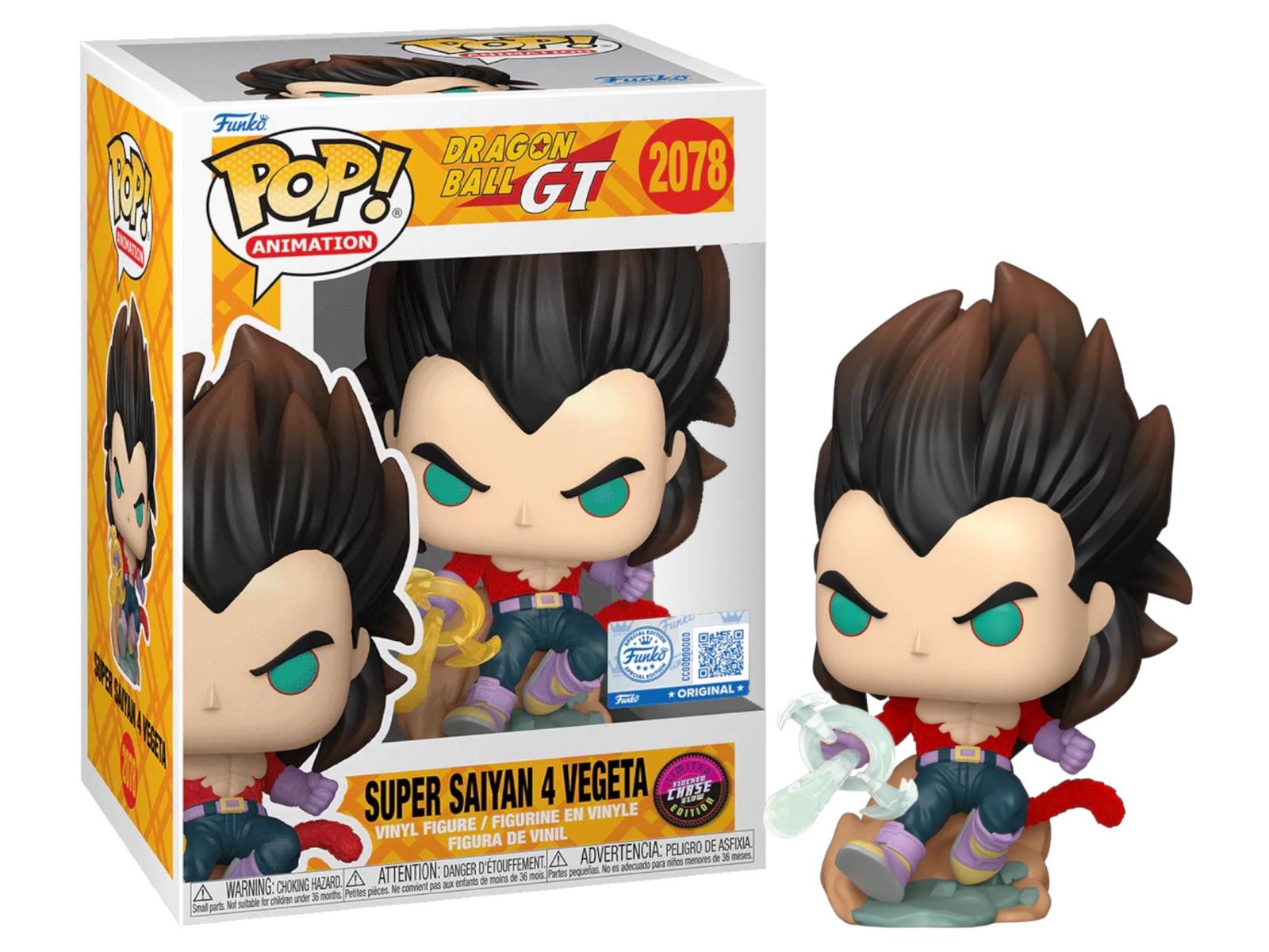 Super Saiyan 4 Vegeta [Flocked Chase GITD] #2078 Prices | Funko POP ...