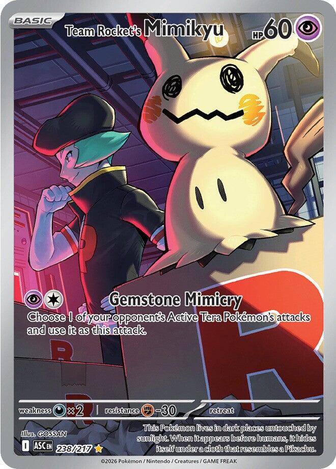 Team Rocket's Mimikyu #238 Prices | Pokemon Ascended Heroes | Pokemon Cards