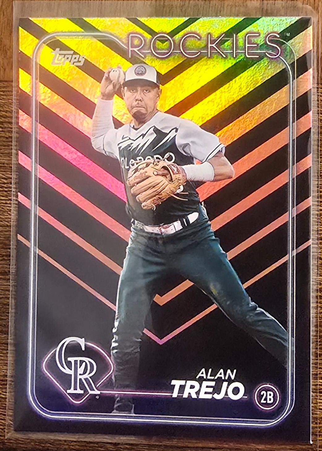 Alan Trejo [Holiday] #US7 Prices | 2024 Topps Update | Baseball Cards