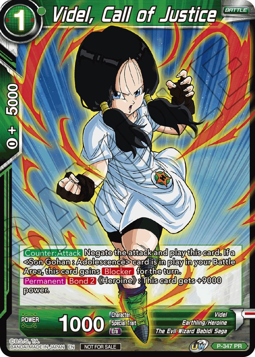 Videl, Call of Justice P-347 Prices | Dragon Ball Super Divine ...