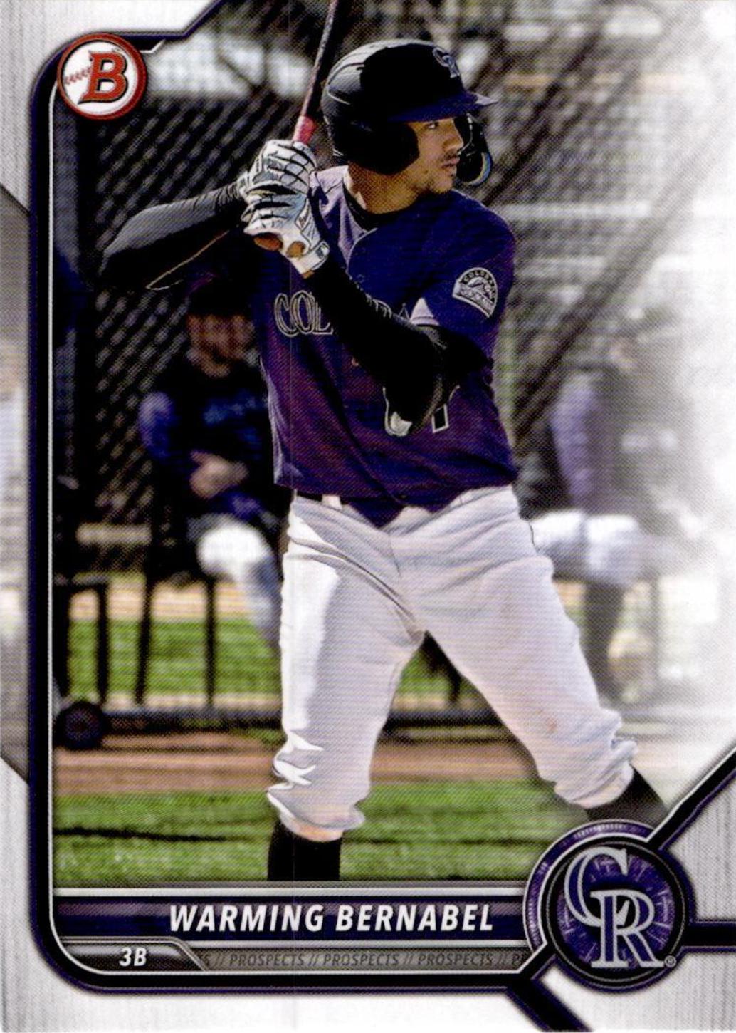 Warming Bernabel #BD-179 Prices | 2022 Bowman Draft | Baseball Cards