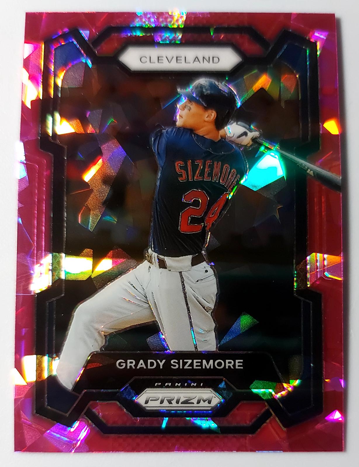 Grady Sizemore [Pink Ice] #144 Prices | 2024 Panini Prizm | Baseball Cards