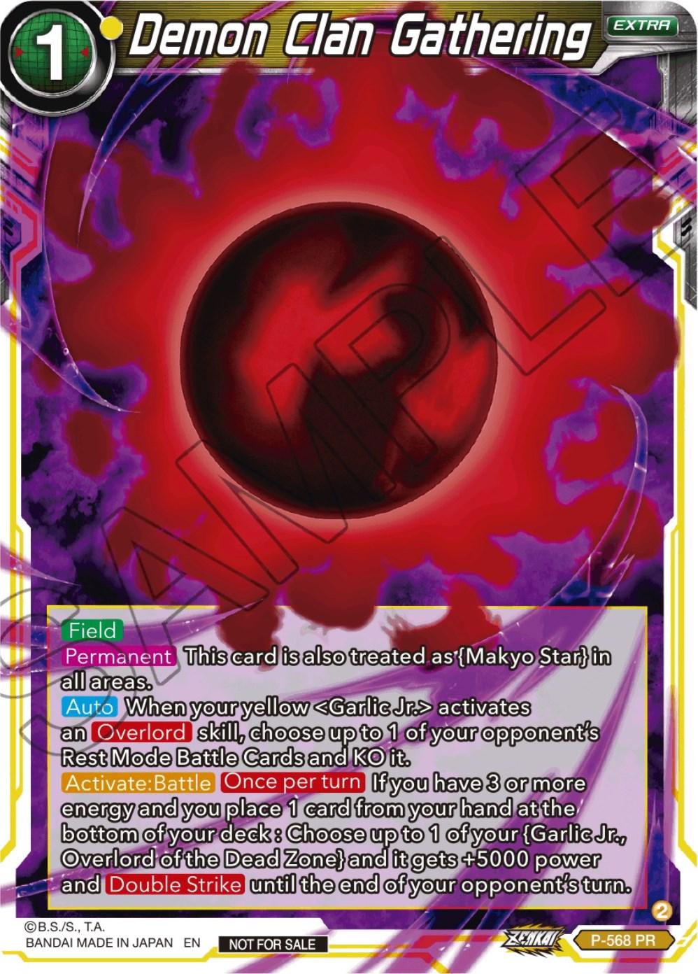 Demon Clan Gathering P-568 Prices | Dragon Ball Super Divine Multiverse ...