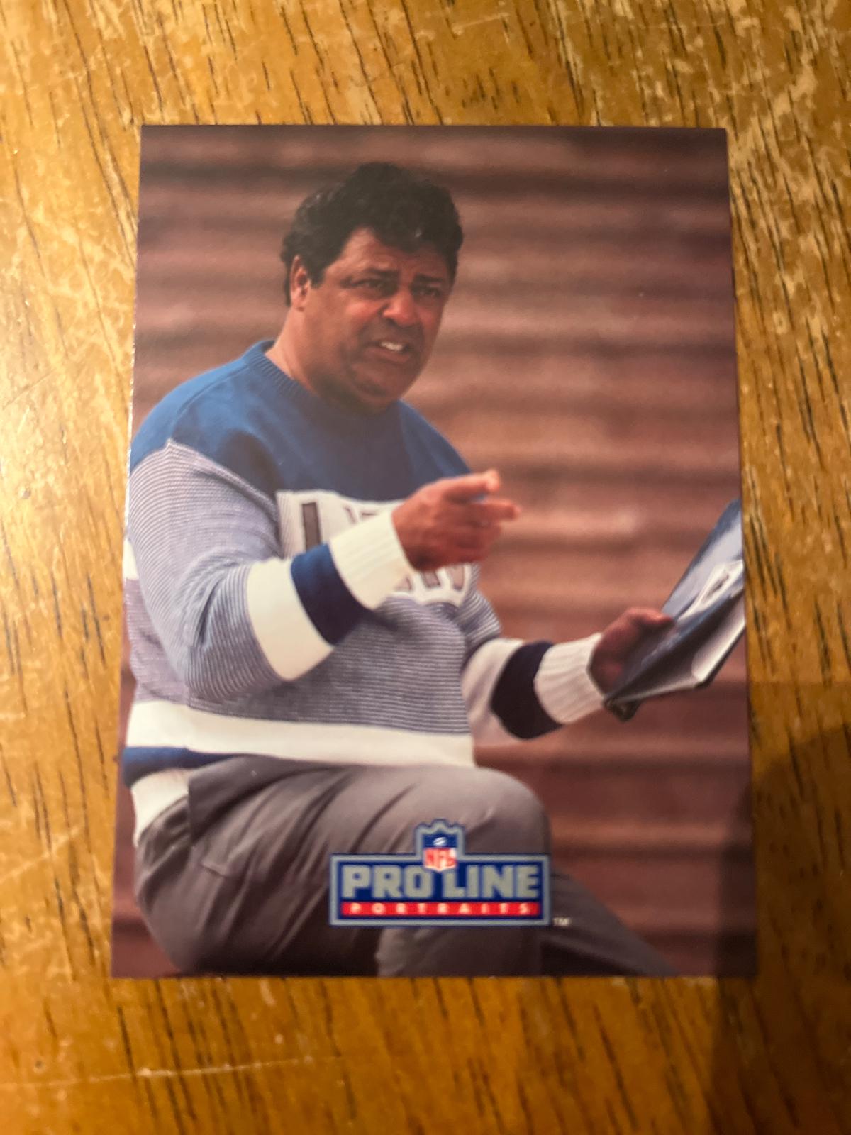 Wayne Fontes #226 Prices | 1991 Proline Portraits | Football Cards