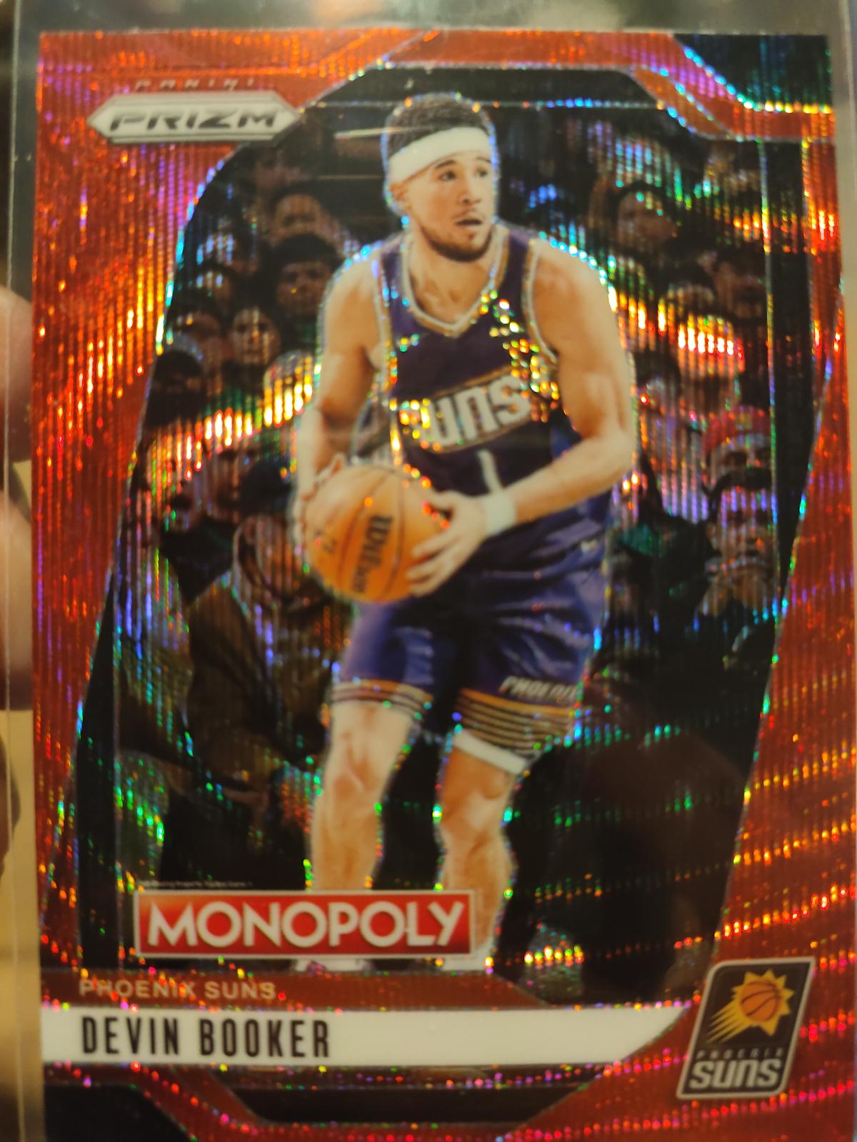 Devin Booker [Red] #77 Prices | 2024 Panini Prizm Monopoly | Basketball ...