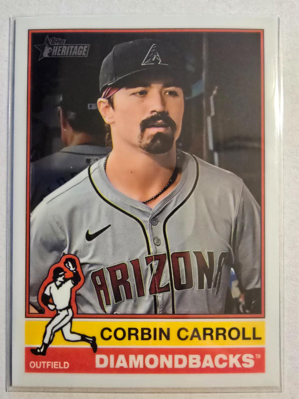 Corbin Carroll [Chrome Variation] #232 Prices | 2025 Topps Heritage ...