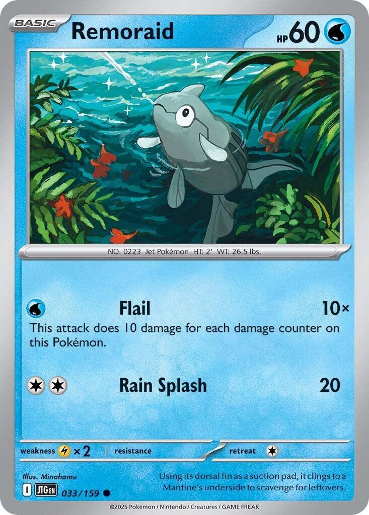 Remoraid #33 Prices | Pokemon Journey Together | Pokemon Cards
