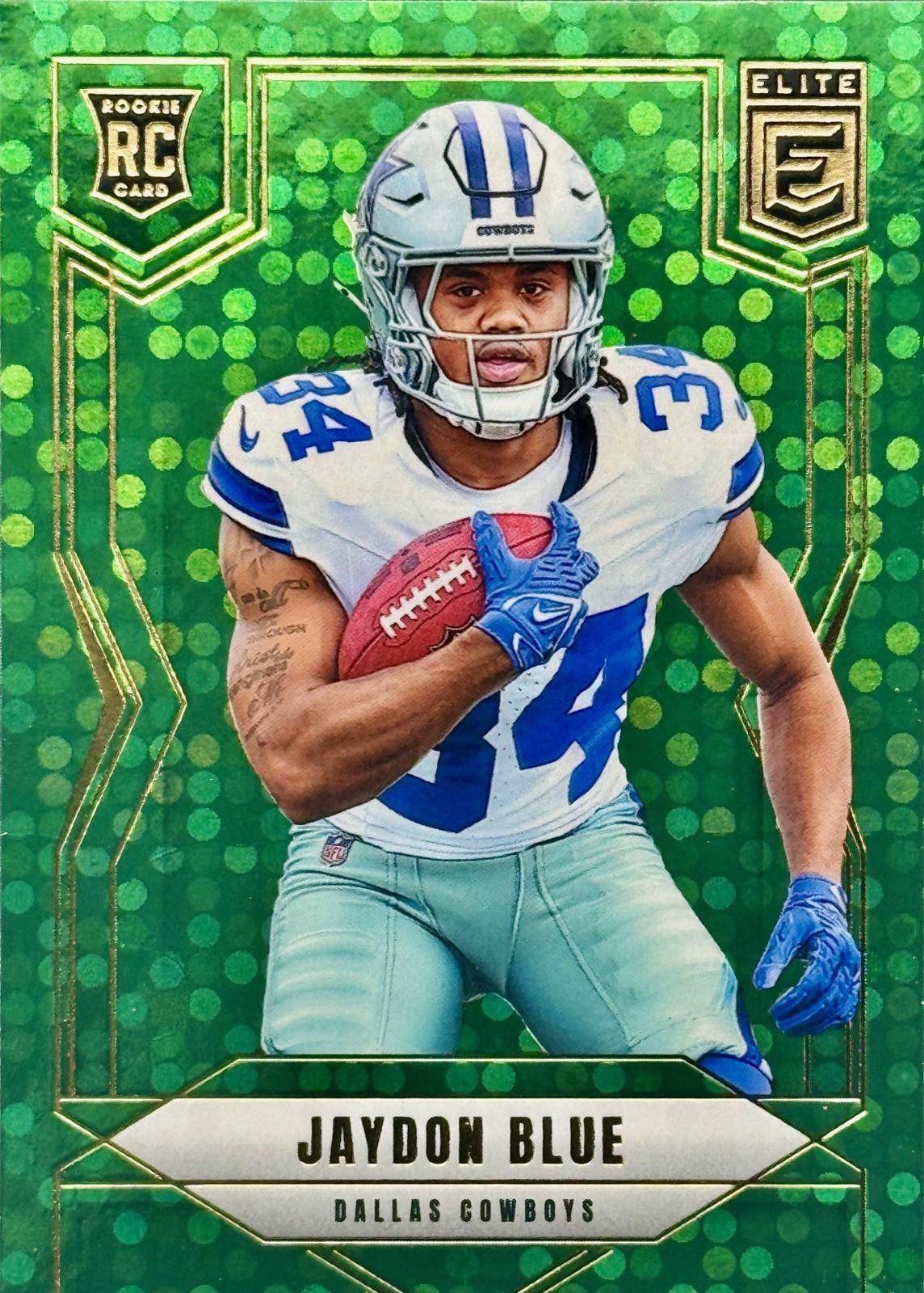 Jaydon Blue [Green Disco] #155 Prices | 2025 Panini Donruss Elite ...