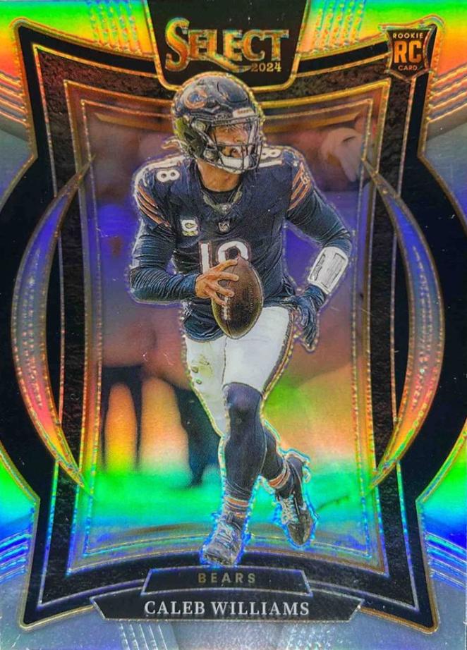 Caleb Williams [Silver Prizm] #25 Prices | 2024 Panini Select ...
