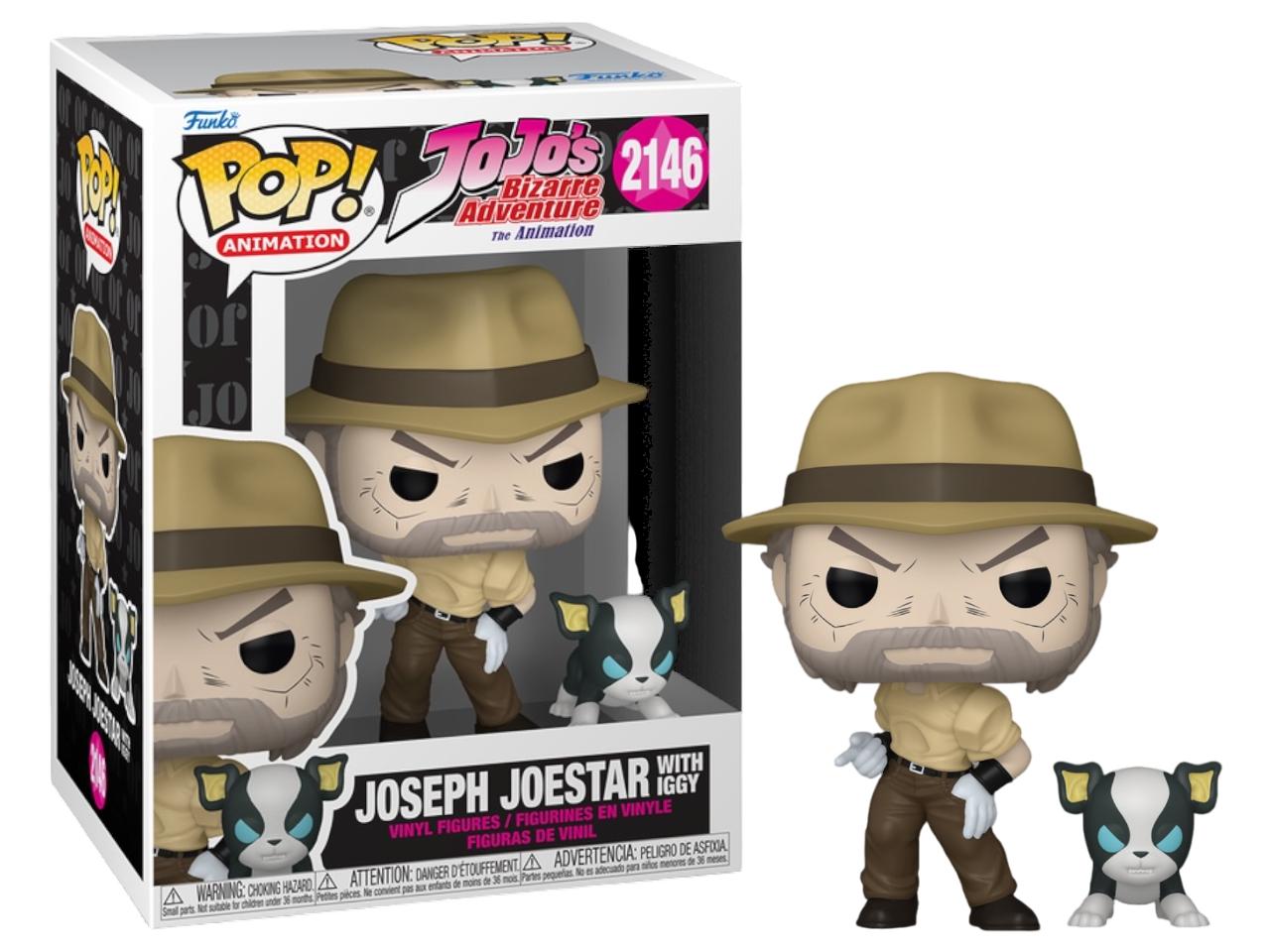 Joseph Joestar With Iggy #2146 Prices | Funko POP Animation | New ...
