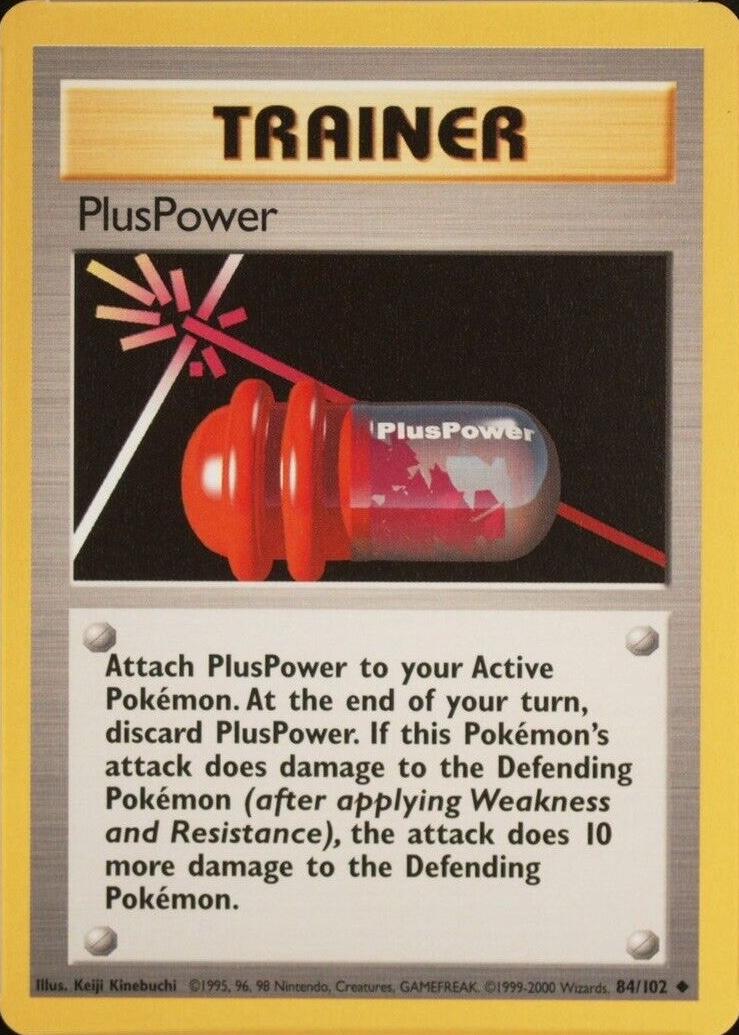 PlusPower [1999-2000] #84 Prices | Pokemon Base Set | Pokemon Cards