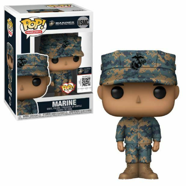 Marine [Male Hispanic] #USMC Prices | Funko POP Marines | New & Loose ...