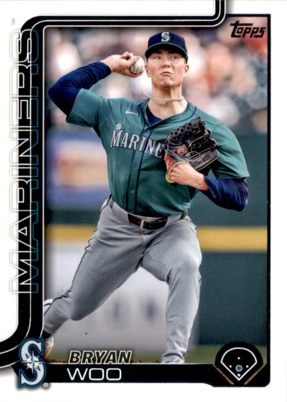 Bryan Woo #327 Prices | 2025 Topps | Baseball Cards