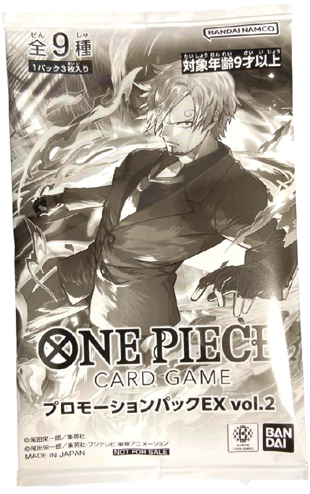 Sealed Promotion Pack EX Vol. 2 Prices | One Piece Japanese Promo | One ...