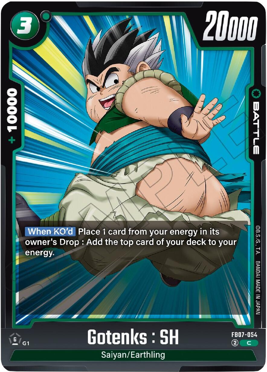 Gotenks: SH FB07-054 Prices | Dragon Ball Super Wish For Shenron | Dragon Ball Cards