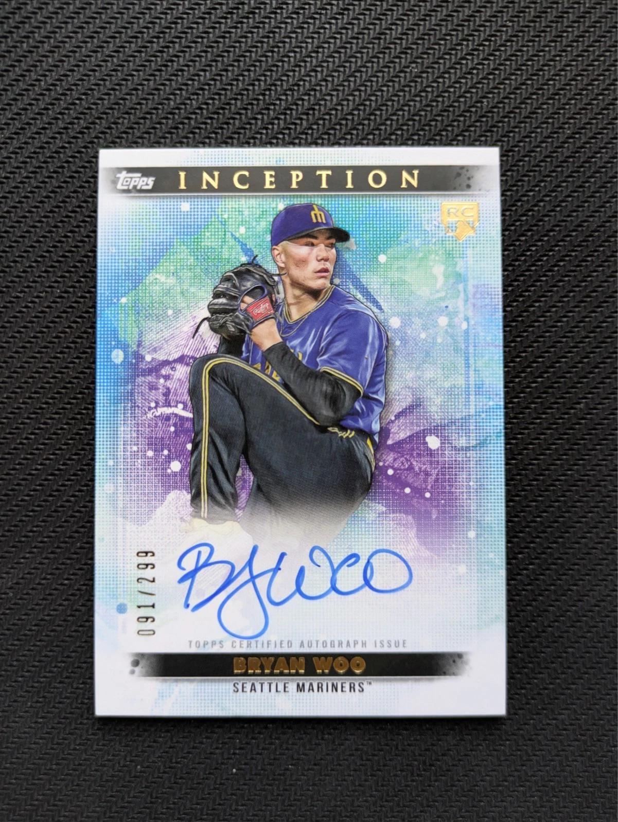 Bryan Woo #BRES-BW Prices | 2024 Topps Inception Rookie And Emerging ...