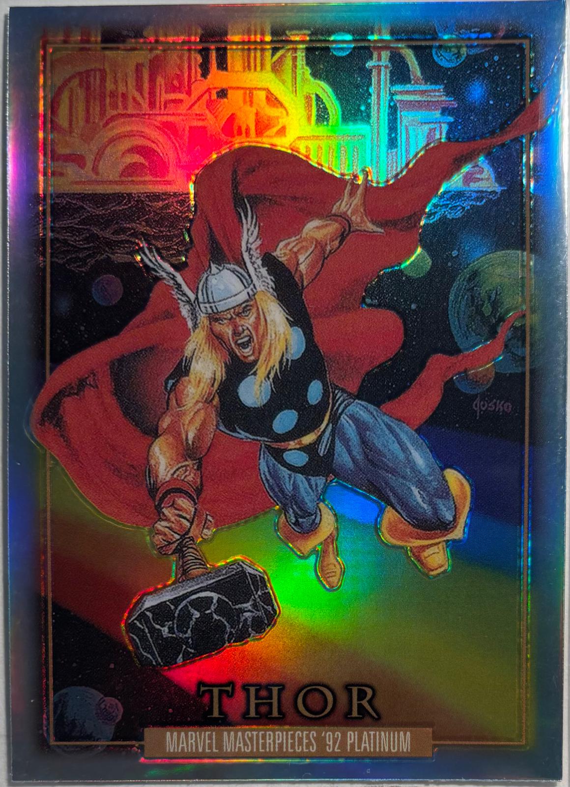 Thor [Rainbow] #92 Prices | Marvel 2024 SkyBox Masterpieces ’92 ...