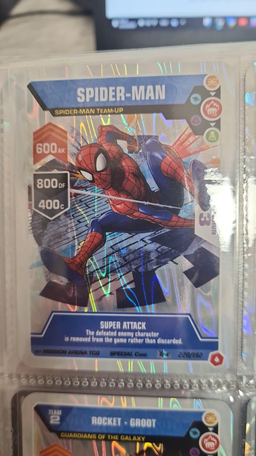 SPIDER-MAN #220 Prices | Marvel 2022 Mission Arena | Marvel Cards