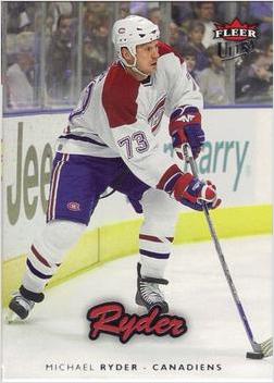 Michael Ryder #105 Prices | 2006 Ultra | Hockey Cards