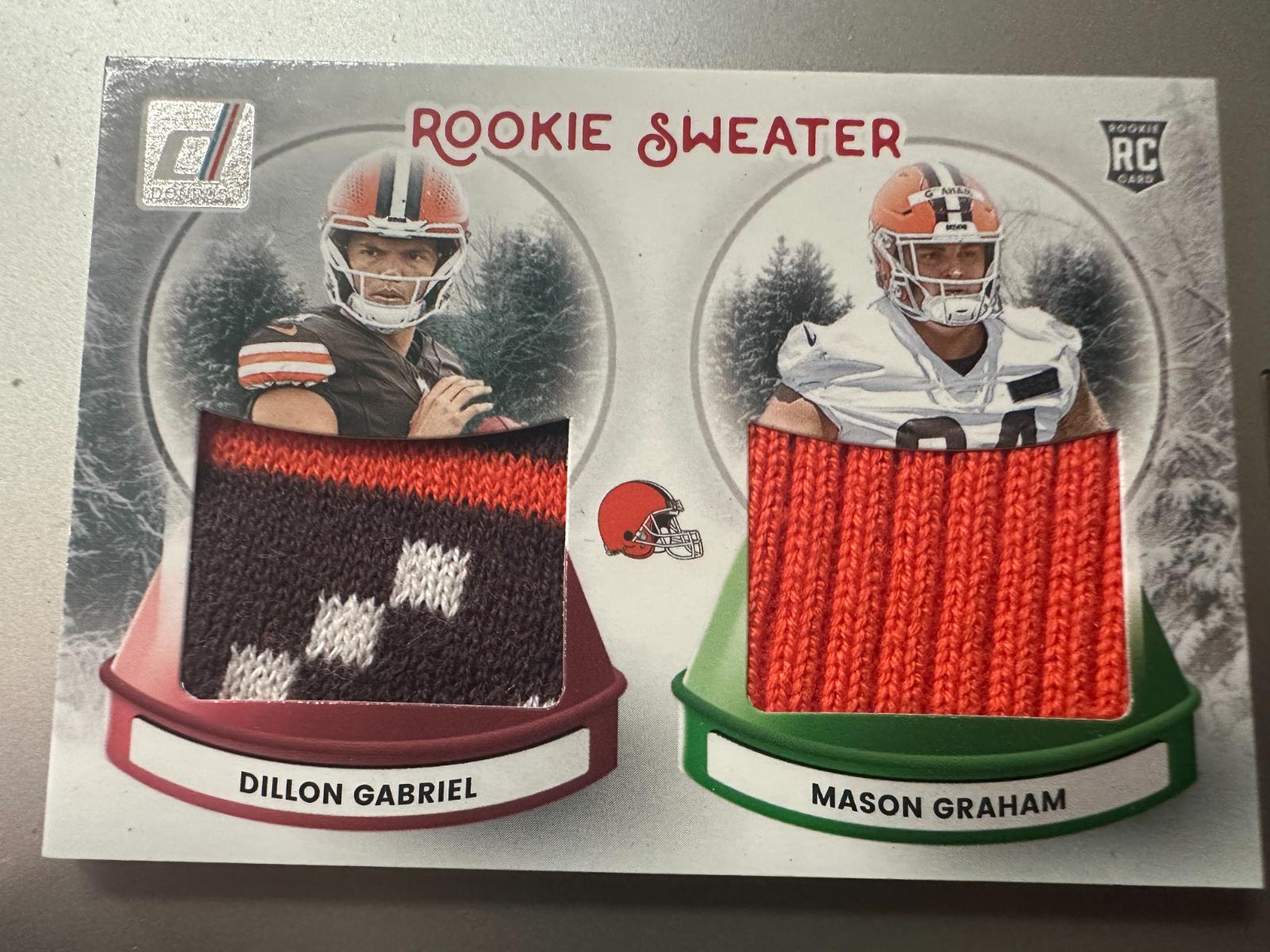 Dillon Gabriel / Mason Graham #7 Prices | 2025 Panini Donruss Rookie ...
