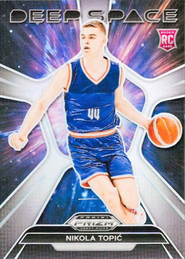 Nikola Topic [Silver] #5 Prices [Rookie] | 2024 Prizm Draft Picks Deep ...