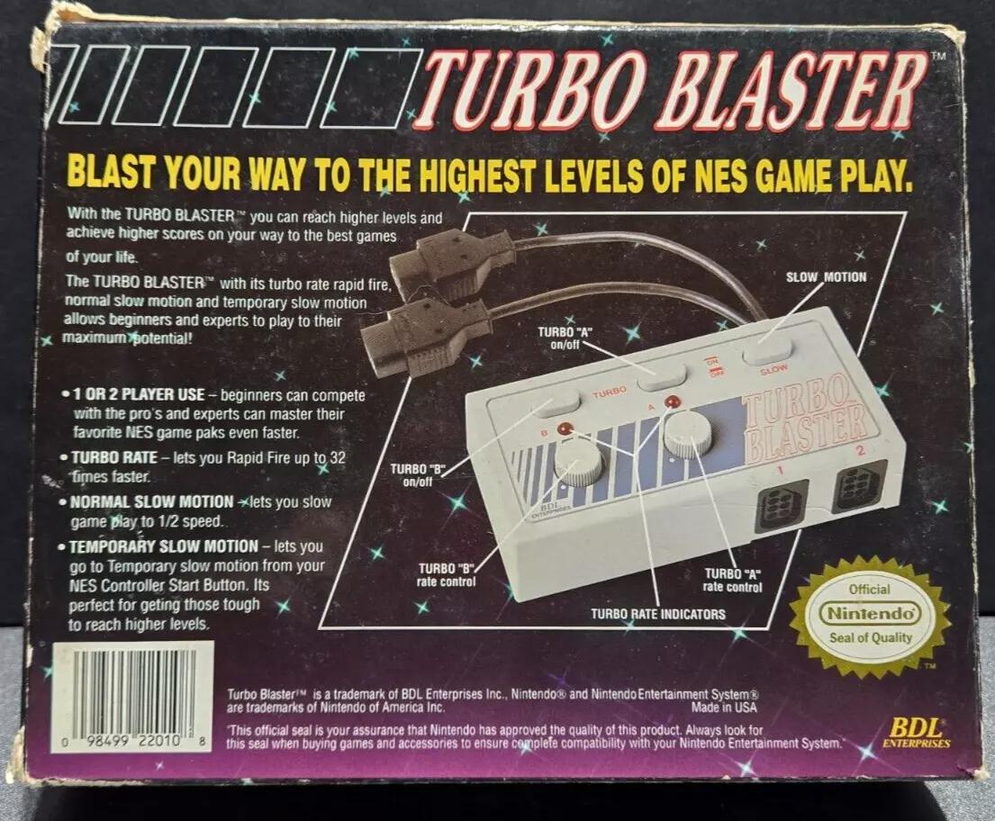 Turbo Blaster Prices NES | Compare Loose, CIB & New Prices