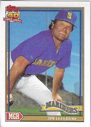 Jim Lefebvre #699 Prices | 1991 Topps | Baseball Cards