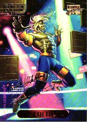 Metalhead [Gold Foil Signature] #75 Prices | Marvel 1994 Masterpieces ...