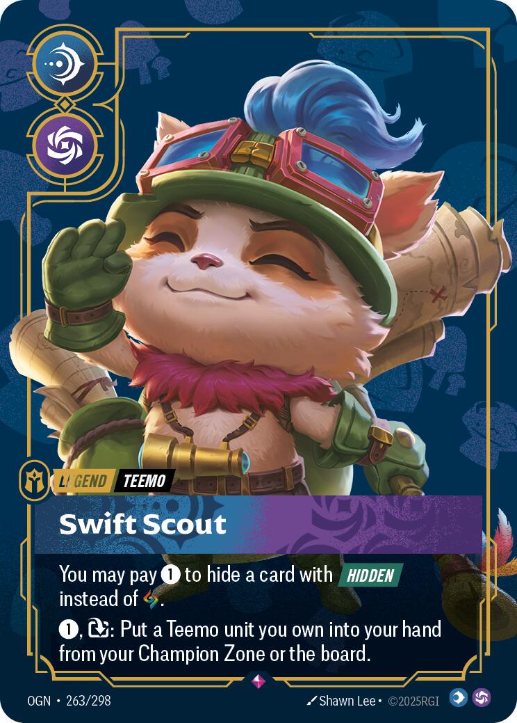 Teemo - Swift Scout #263 Prices | Riftbound Origins