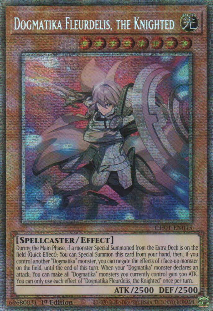 Dogmatika Fleurdelis, the Knighted [Starlight Rare] CH01-EN015 Prices ...