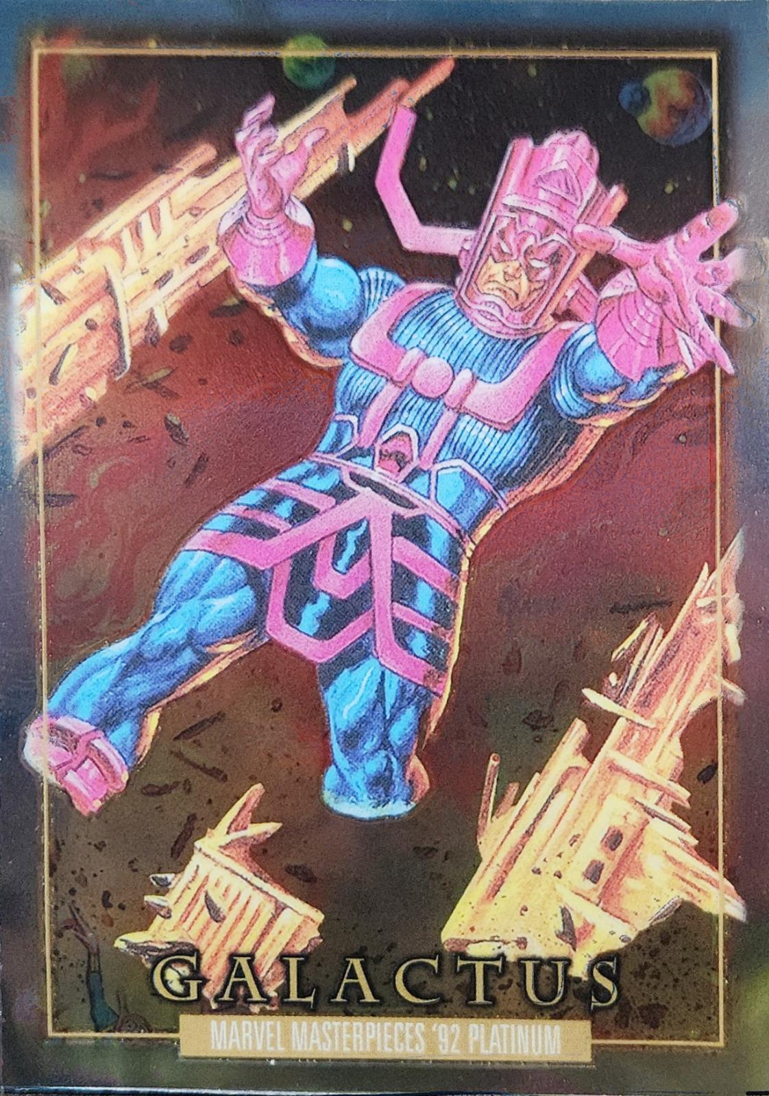 Galactus #30 Prices | Marvel 2024 SkyBox Masterpieces ’92 Platinum ...