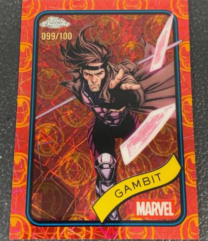 Gambit [Iron Man] #105 Precios | Marvel 2025 Topps Chrome | Tarjetas de ...