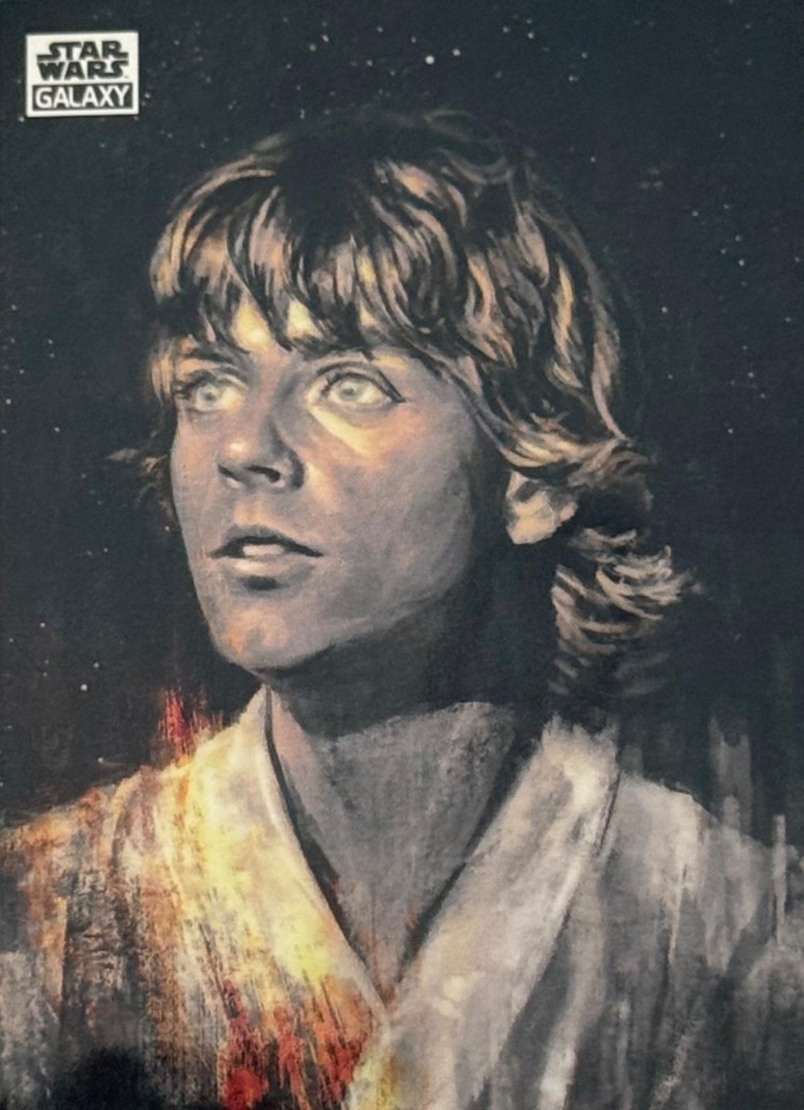 Luke Skywalker #83 Prices | Star Wars 2024 Topps Chrome Galaxy | Star ...