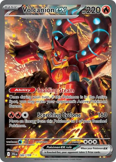 Volcanion ex | Ungraded | Pokemon Journey Together