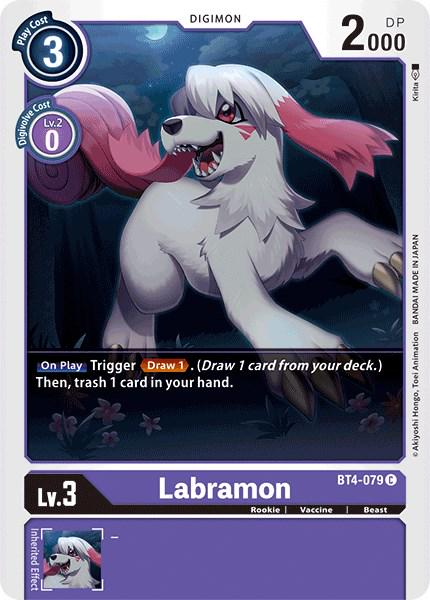 Labramon #BT4-079 Prices | Digimon Great Legend | Digimon Cards