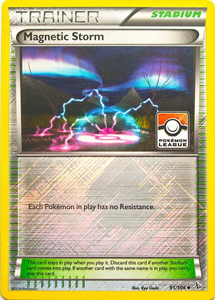 Magnetic Storm [League] #91 Prices | Pokemon Flashfire | Pokemon Cards