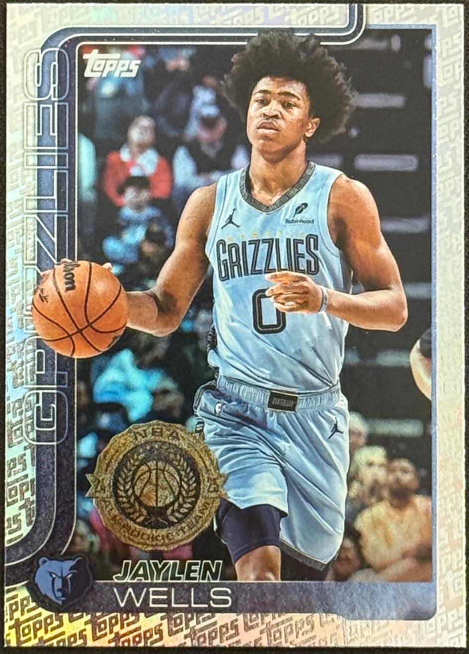 Jaylen Wells [Topps Foil Pattern] #183 Prices | 2025 Topps | Basketball ...